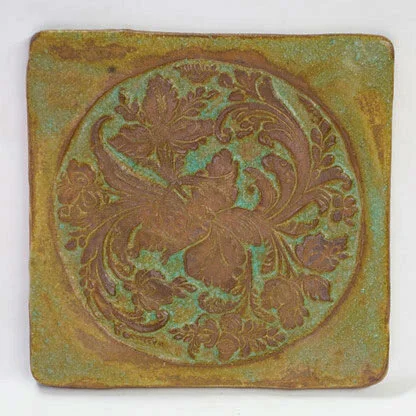 8x8 deco tiles — Pasadena Craftsman Tile