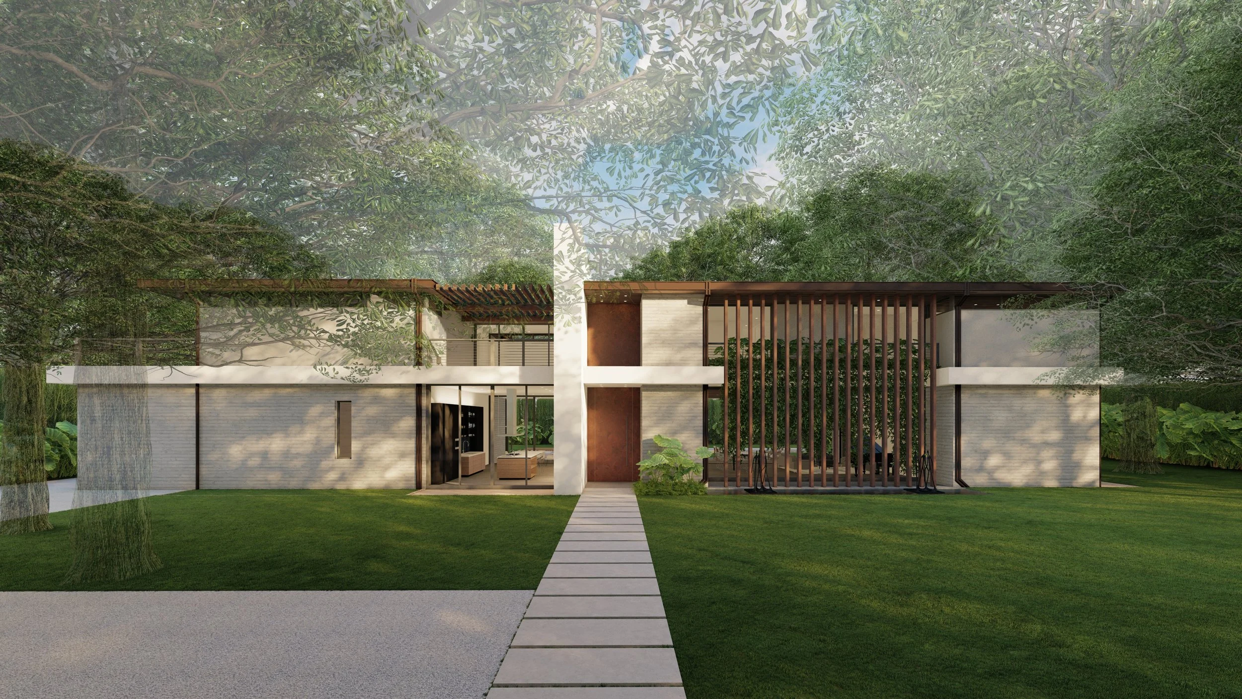 HAMMOCK HOUSE - BUILT — upstairsstudio, inc. architecture