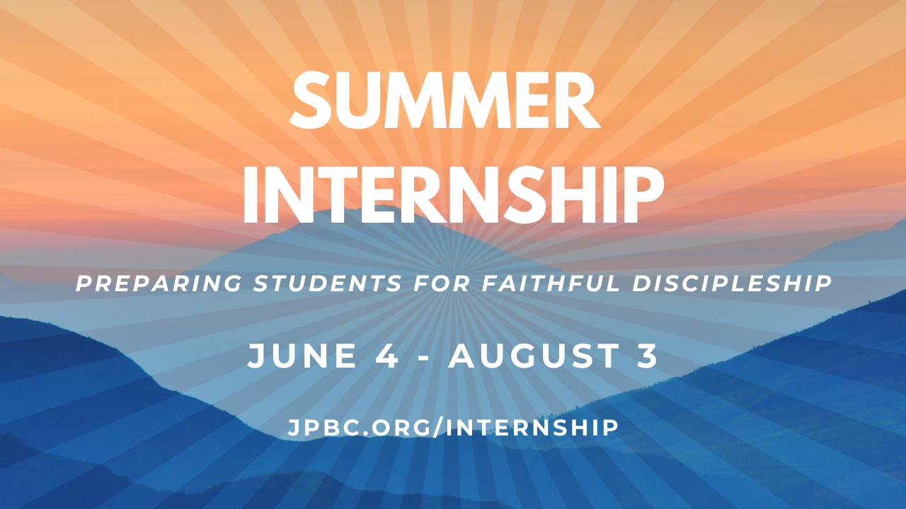Summer Internship — Jefferson Park Baptist Church