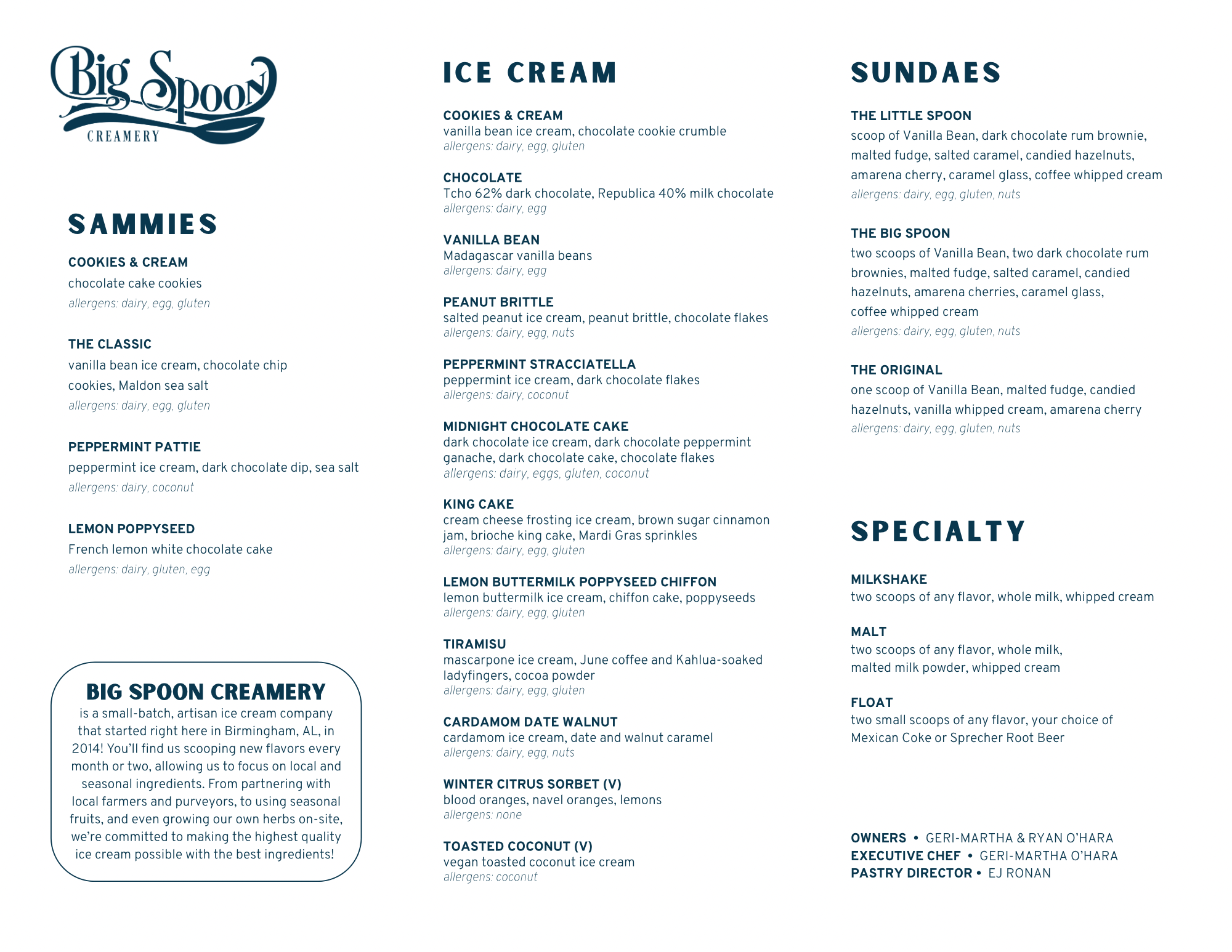 Avondale — Big Spoon Creamery
