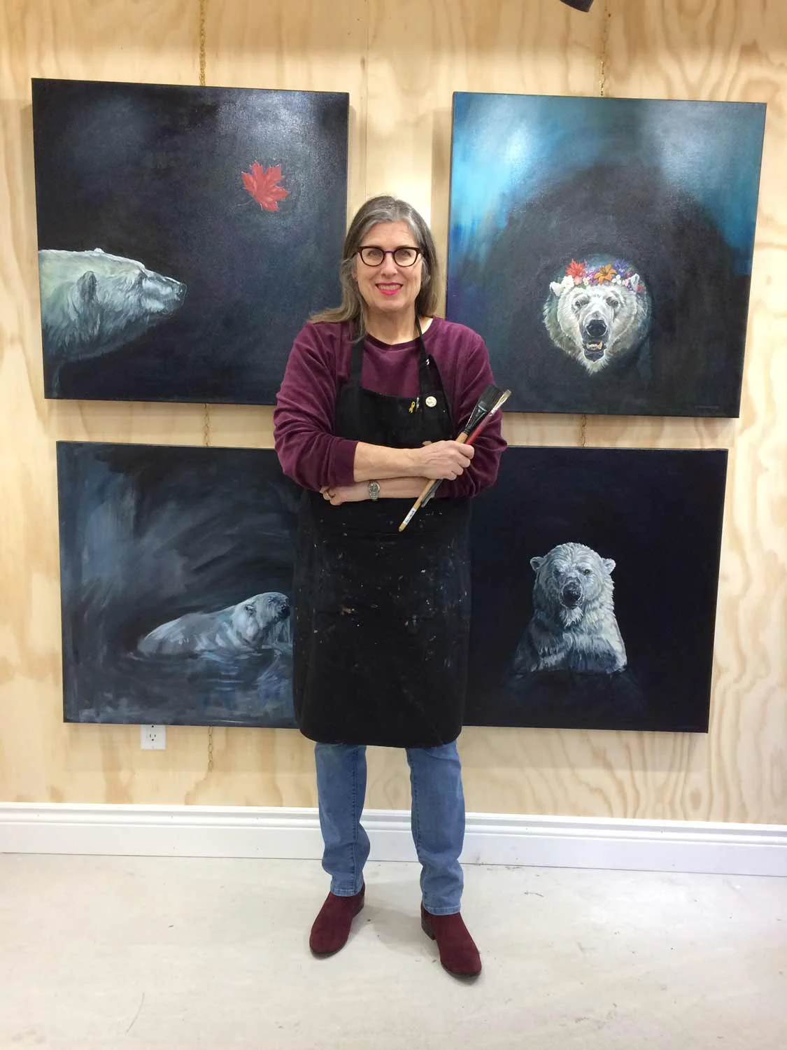 Contact me — Christine Montague Polar Bear Art