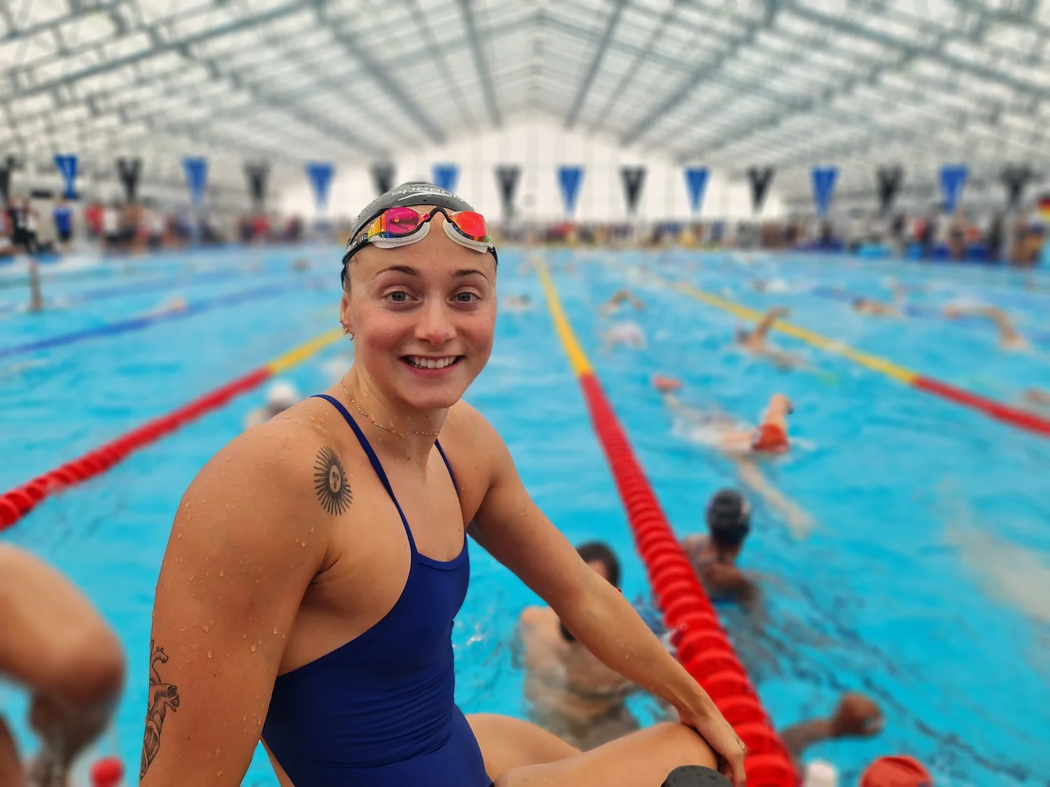 NEŽA KLANČAR Z OLIMPIJSKO NORMO — Plavalni klub Olimpija