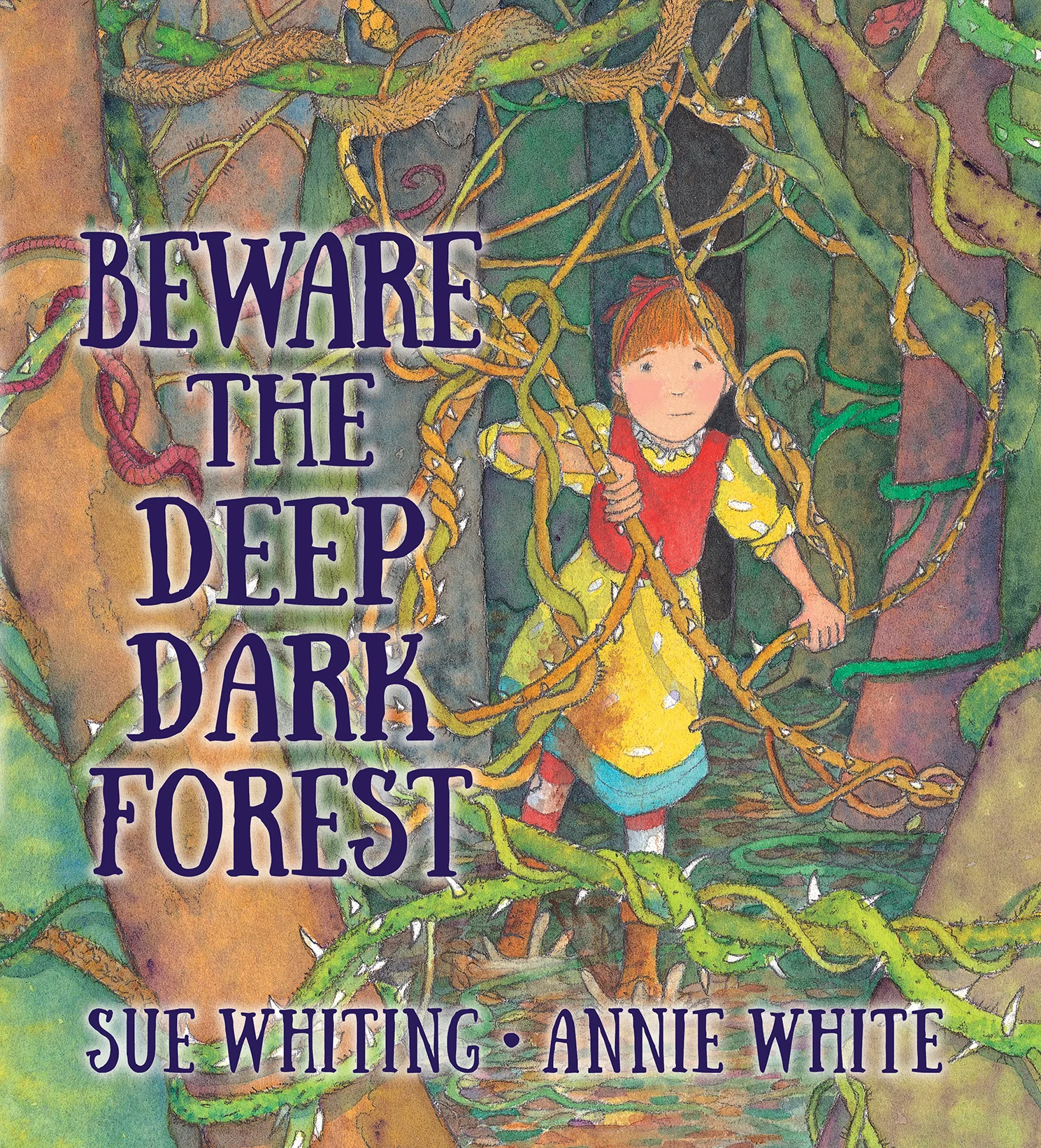 Beware The Deep Dark Forest — Annie White Illustration