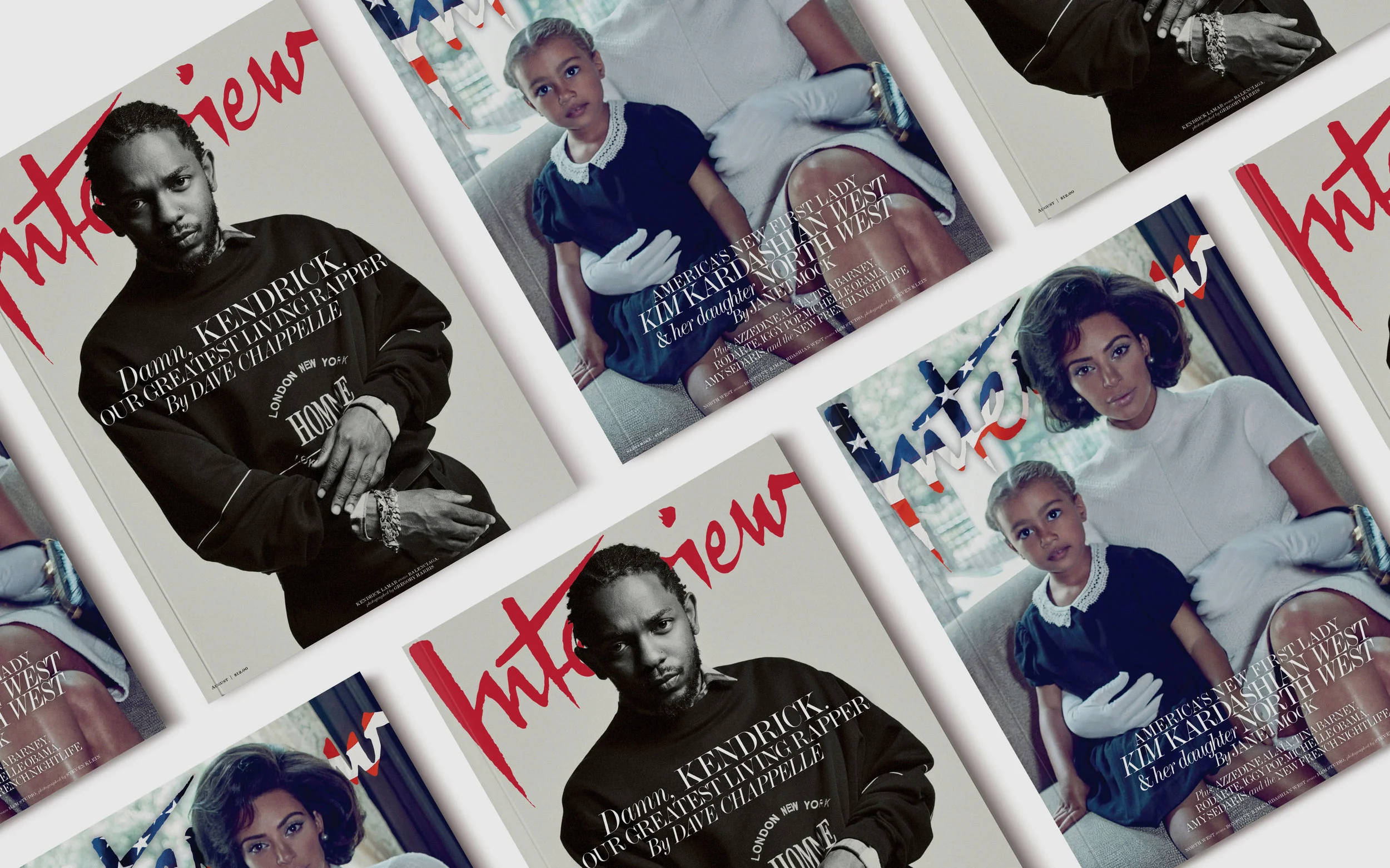 Interview Magazine Layout