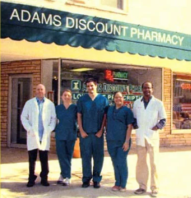 About Adams — Adams Discount Retail and Compounding Pharmacy