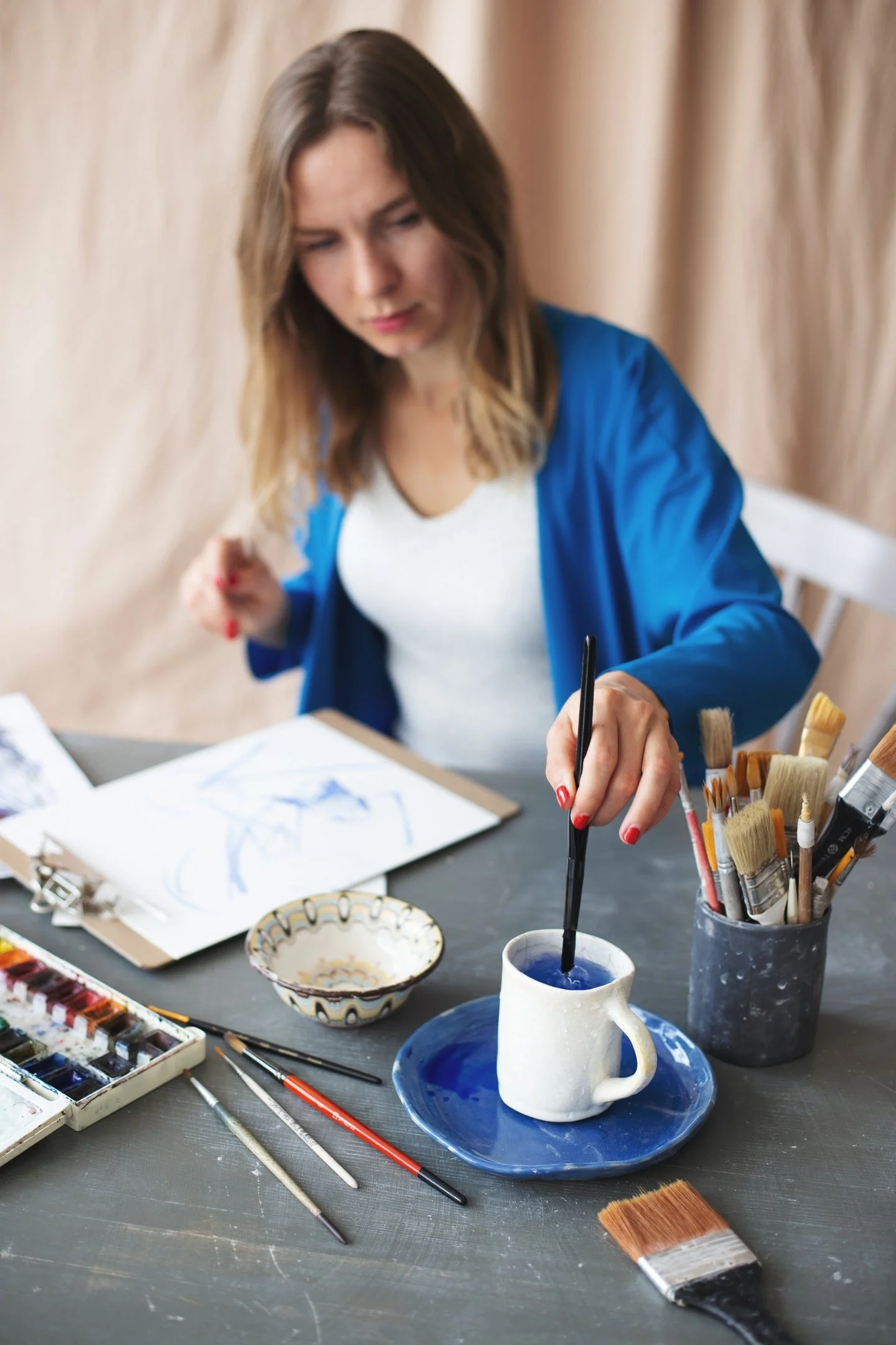 Watercolor Interior Drawing for Beginners/Top 3 Mistakes — School of Sketching by Olga Sorokina