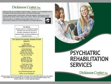 Dickinson Center, Inc. | S.T.E.P.S. Psychiatric Rehabilitation Program