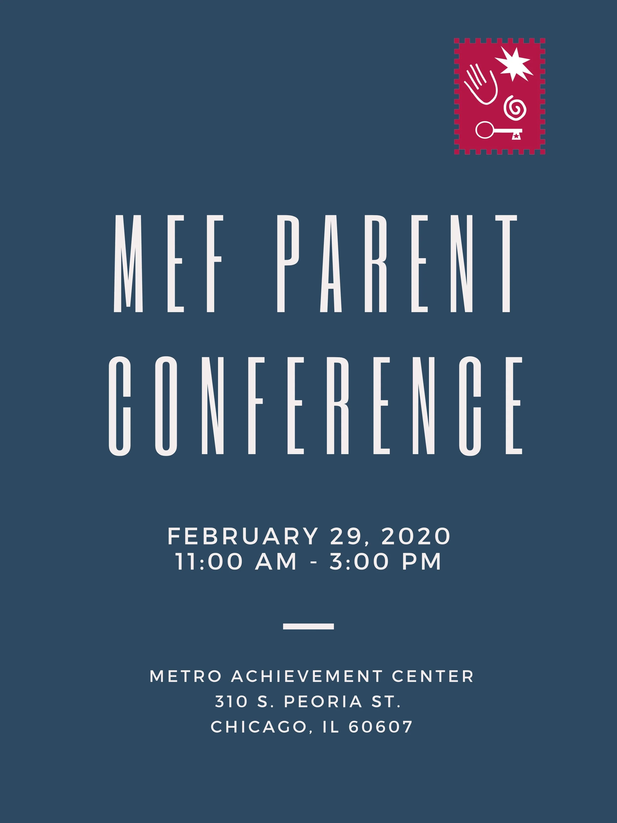 Annual MEF Parent Conference — Midtown-Metro Achievement Centers