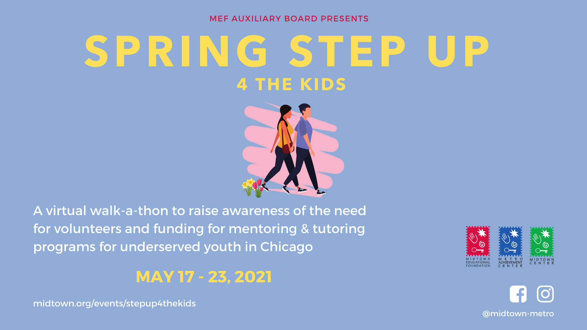 Spring Step Up for the Kids - Walkathon — Midtown-Metro Achievement Centers