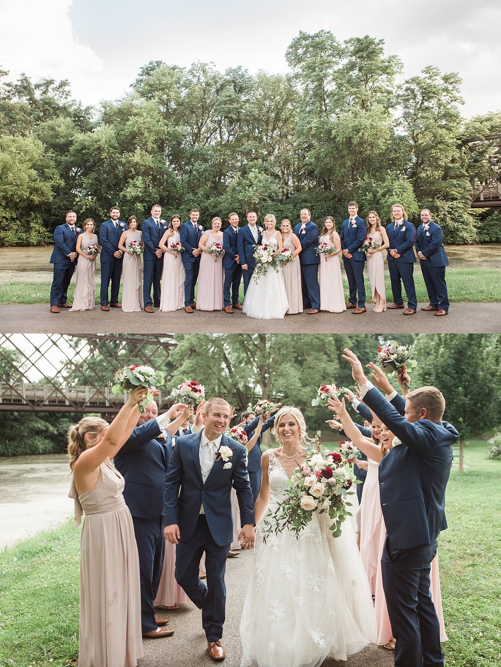 Summer Jennifer’s Garden Wedding in Morris, IL | Kassie + Austin ...