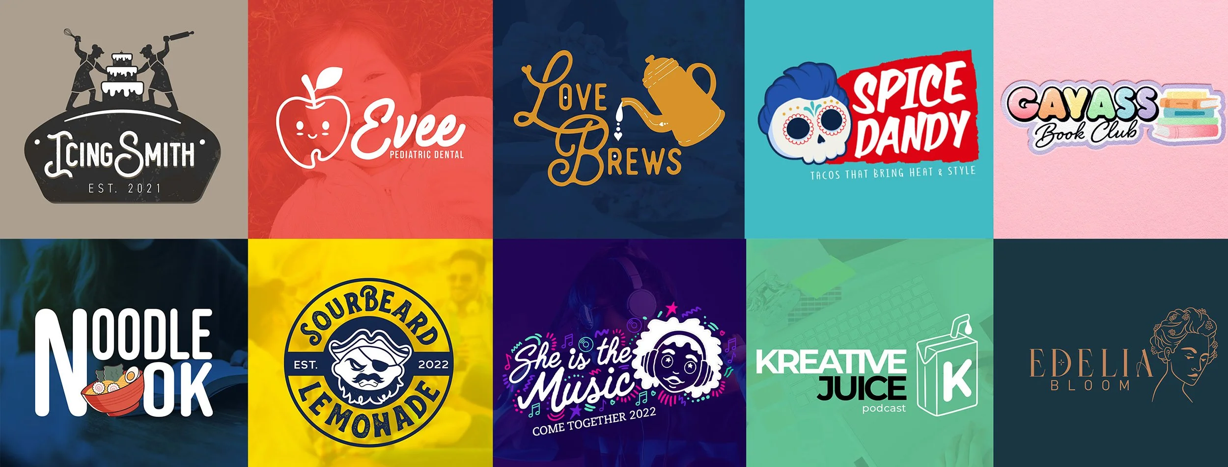 22 Logos of 2022 — Erin Feldman Designs