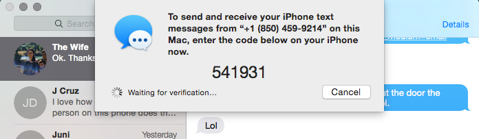 How to Send and Receive SMS Text Messages on Your Mac and iPad — samuel ...
