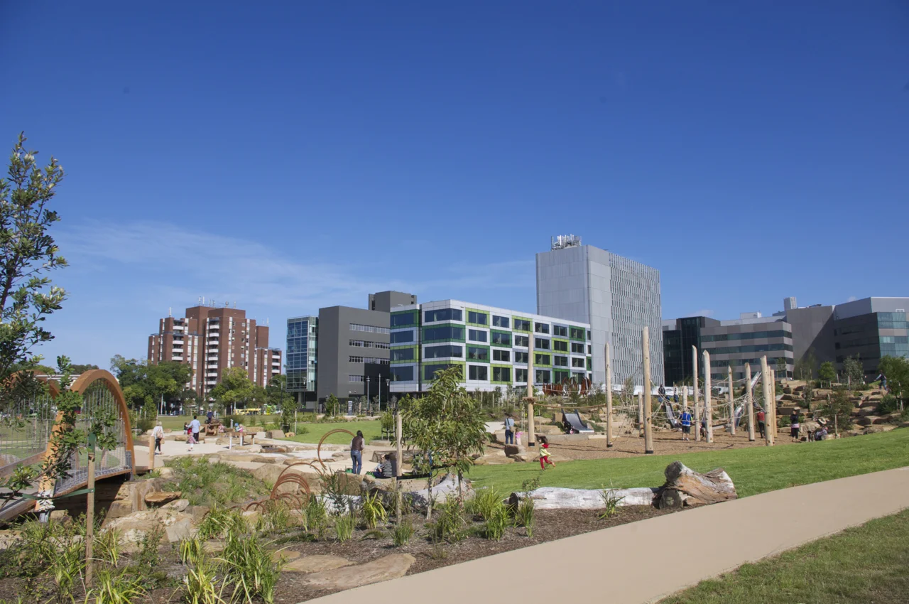 Royal Park Nature Play Playground - Busy City Kids