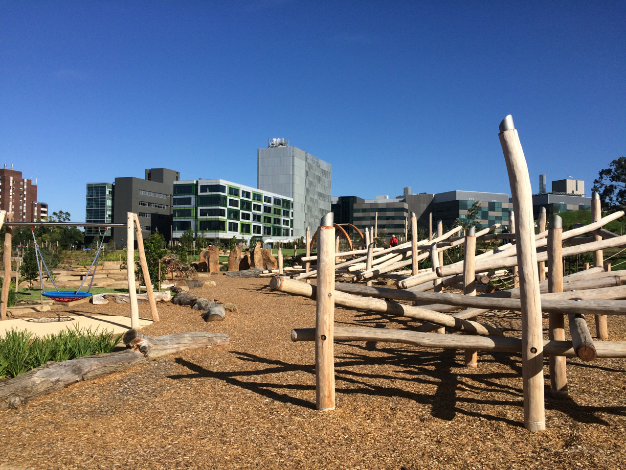 Royal Park Nature Play Playground - Busy City Kids