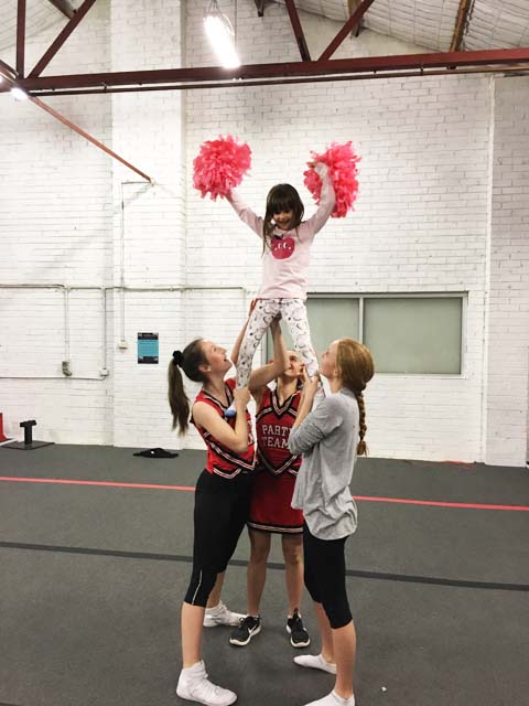 Gymstars Cheerleaders Birthday Party - Brookvale - Sydney - Review - Busy City Kids