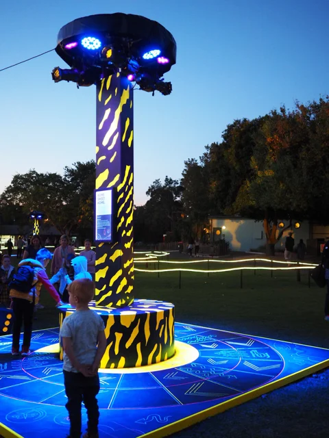 Neon Playground - Zoos Victoria - Melbourne - Review - Busy City Kids