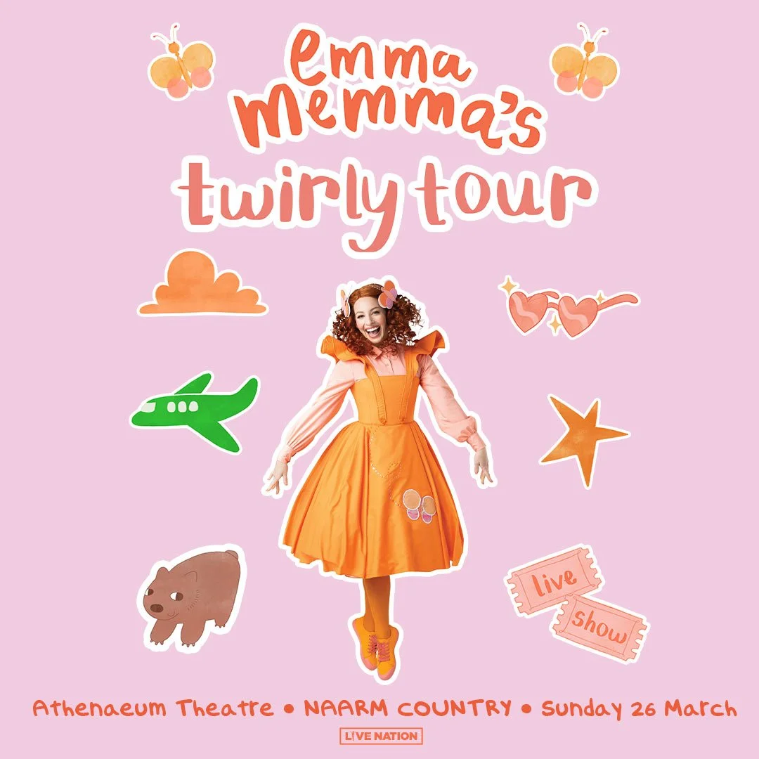 Emma Memma Twirly Tour in Melbourne at the Athenaeum Theatre - Busy ...
