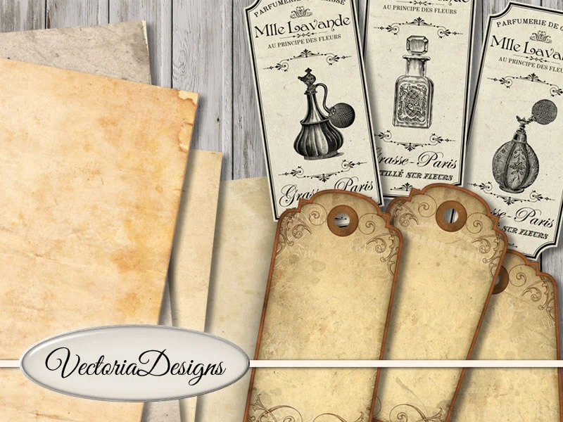 Free Vintage Pack — VectoriaDesigns