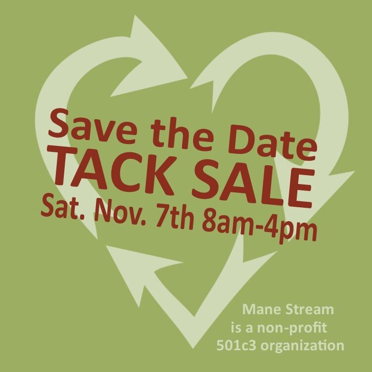 Mane Stream — Fall Tack Sale
