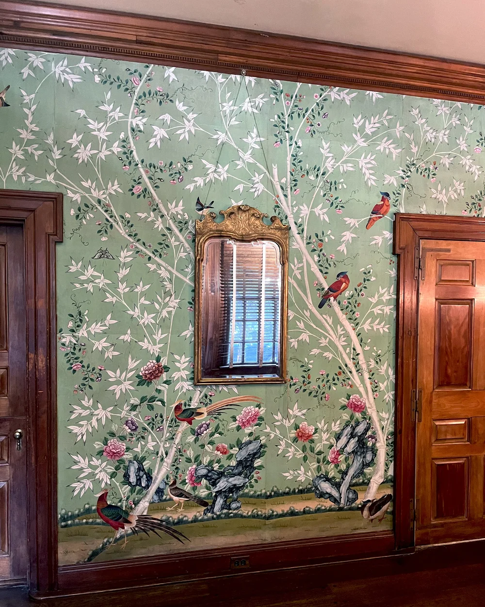 Restoration of Antique Chinese Wallpaper at the National Society of ...