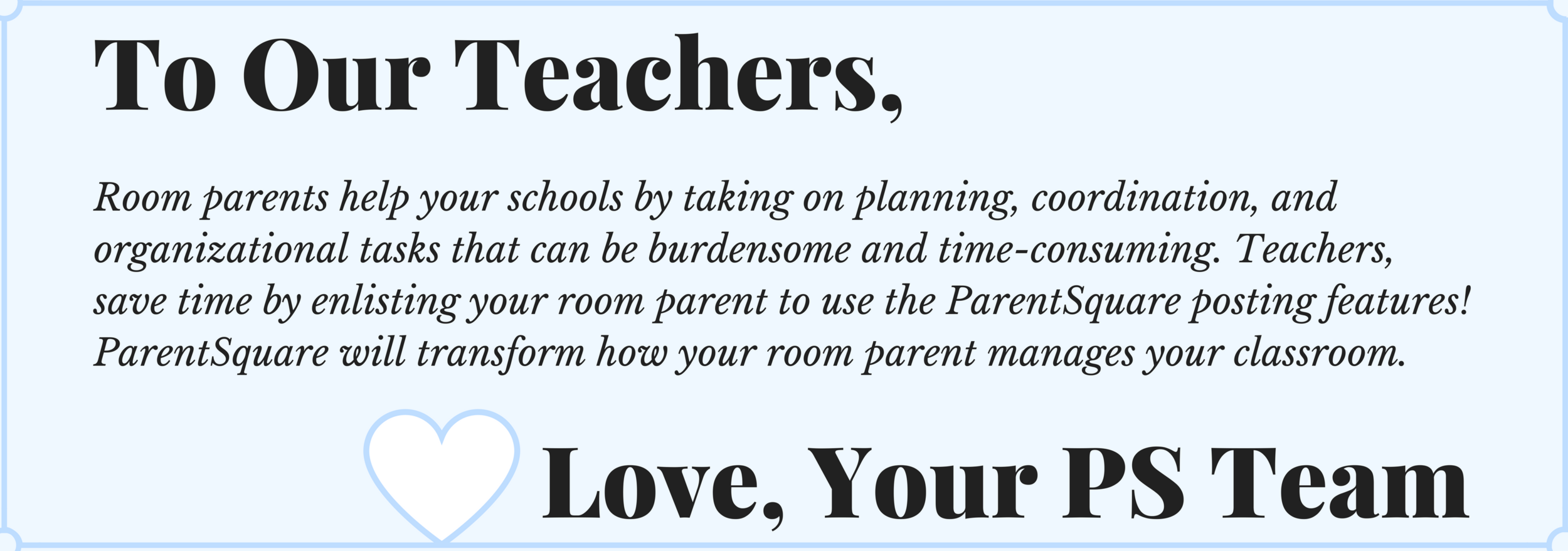 Room Parents to the Rescue With ParentSquare - ParentSquare