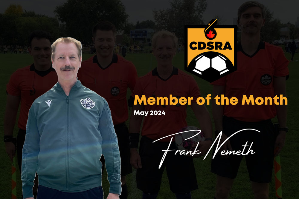 Member of the Month: Frank Nemeth — CDSRA | Calgary District Soccer ...