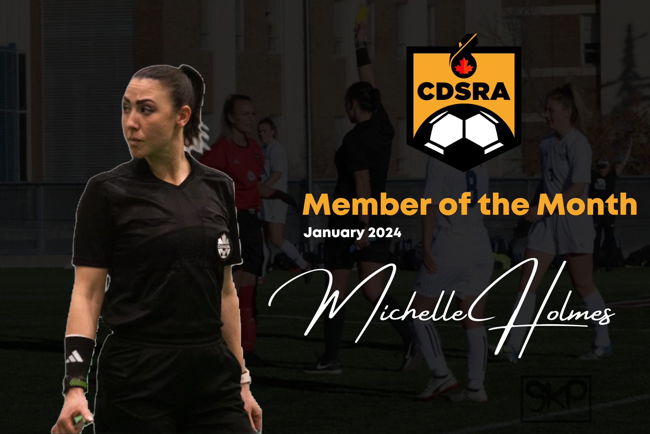 Member of the Month: Michelle Holmes — CDSRA | Calgary District Soccer ...