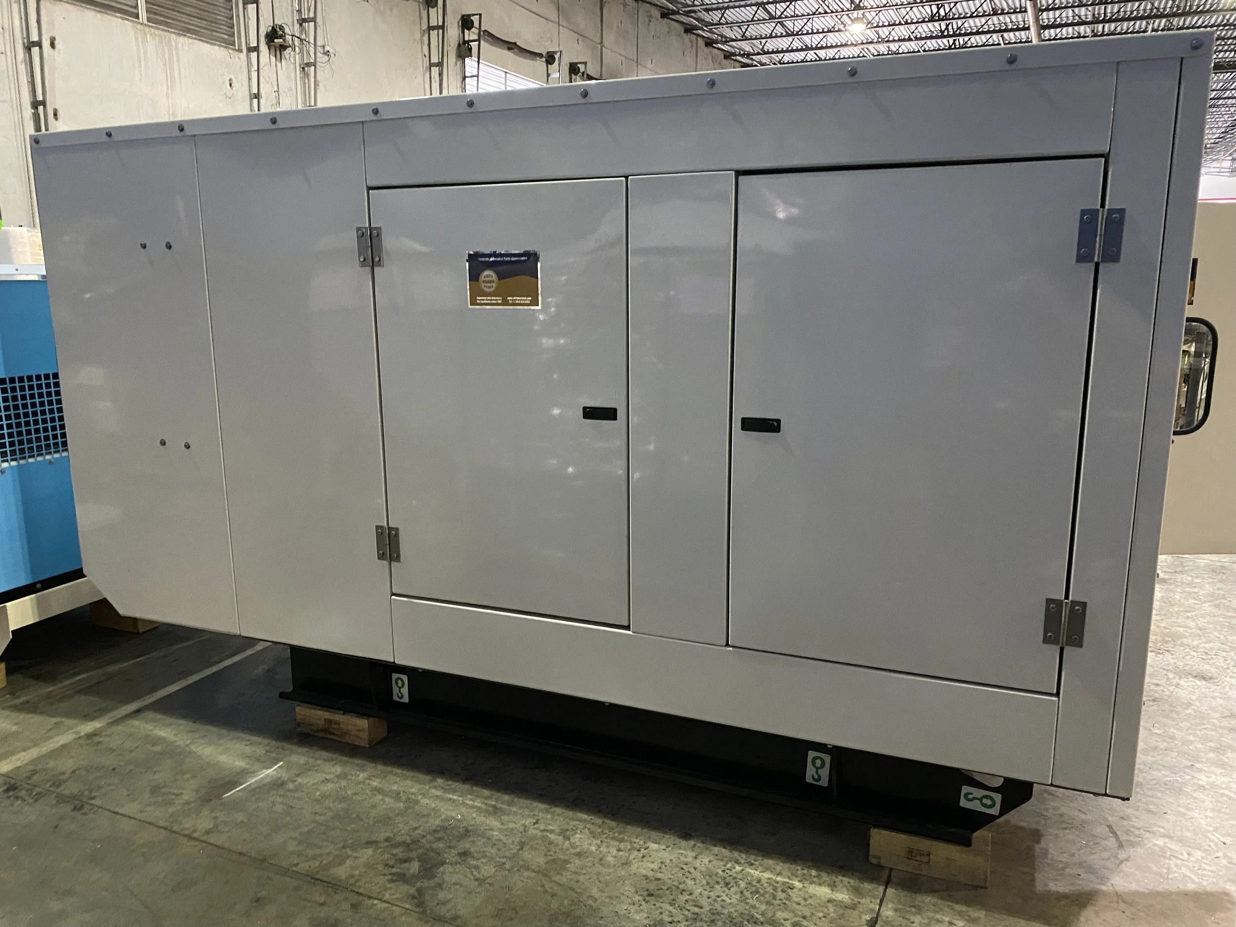 SR145-3-P31 SR POWER DIESEL GENERATOR WITH CUSTOM ALUMINUM ENCLOSURE ...