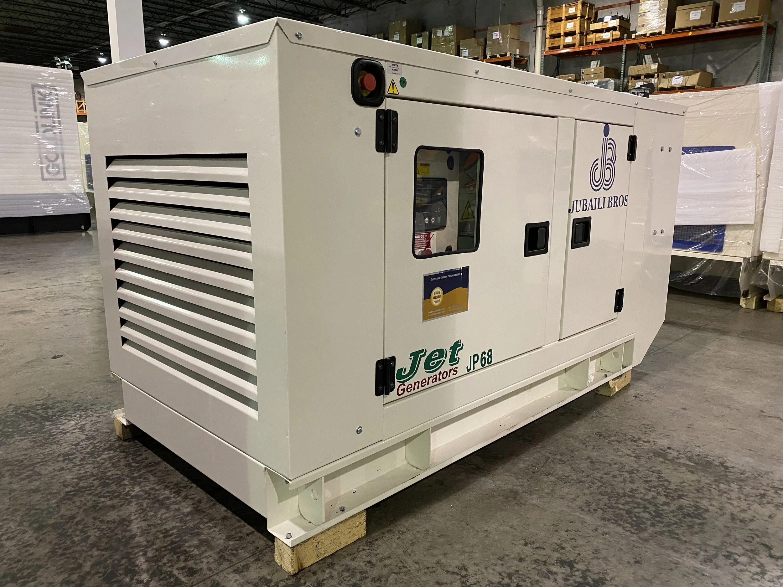 JET JP68 DIESEL GENERATOR (SOUND ATTENUATED) — SRPAmericas