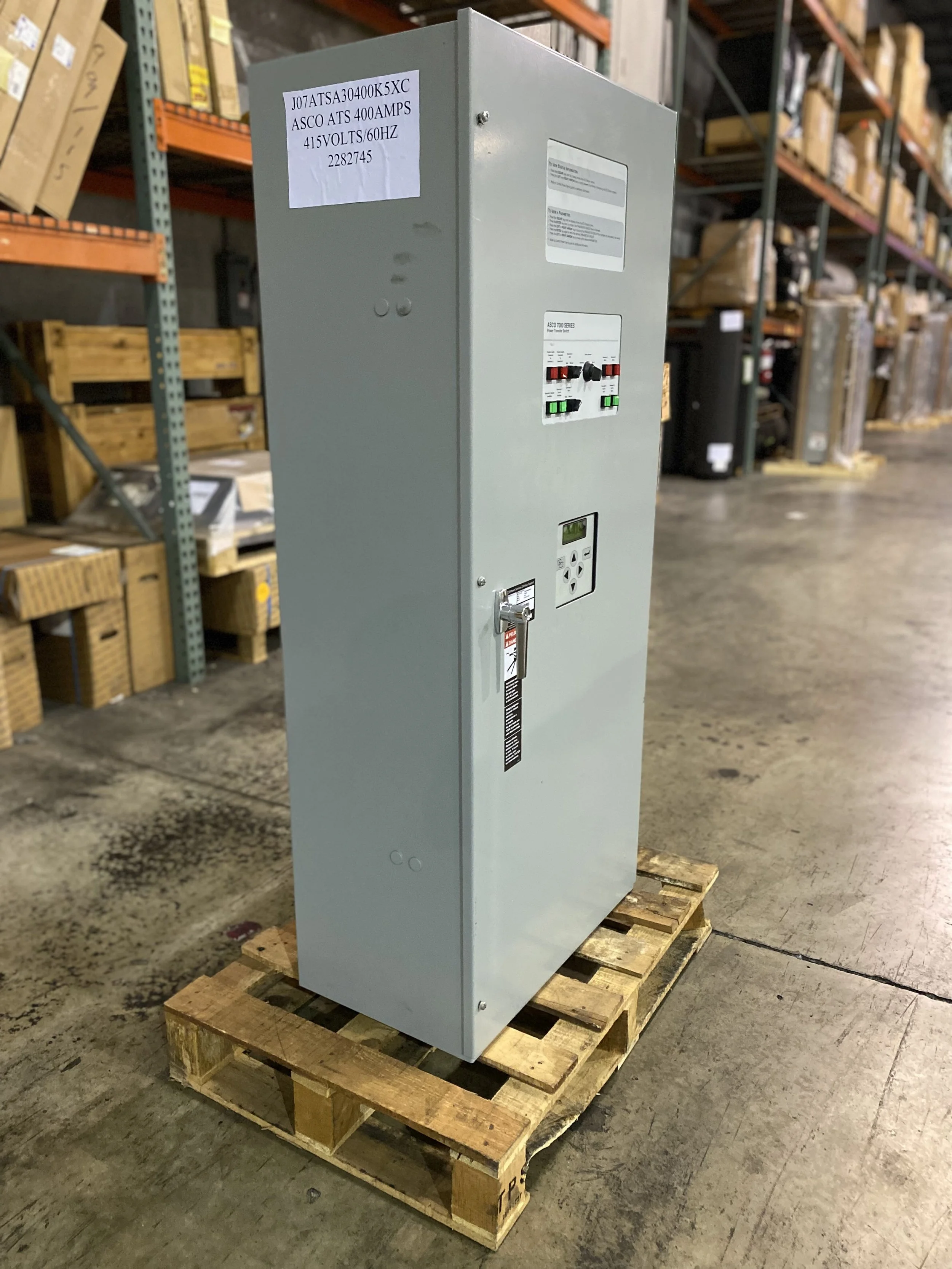 ASCO 7000 Series Generator to Generator Transfer Switch Prime Power ...