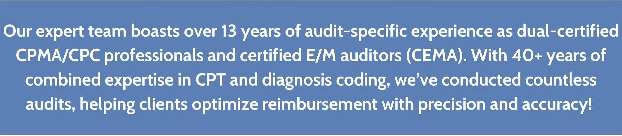 Expert Chart Audits | Maximize Reimbursements & Ensure Compliance ...