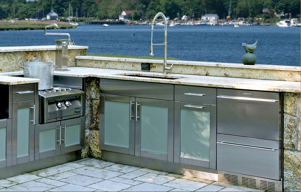 Outdoor Kitchen Ideas With Lake View