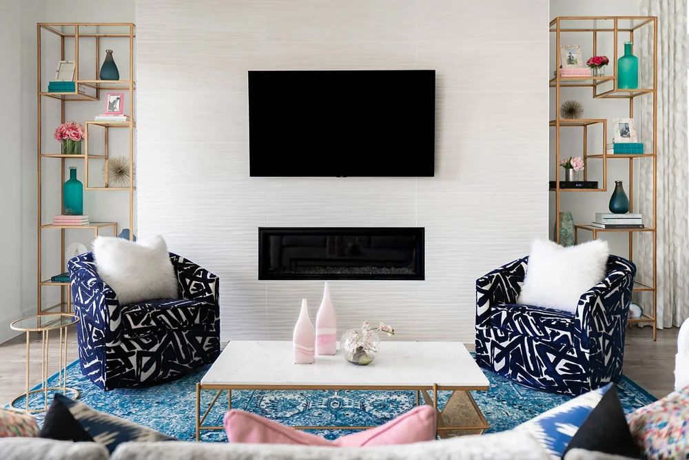 Cheerful home design with tons of color and pattern. — Kevin Twitty ...