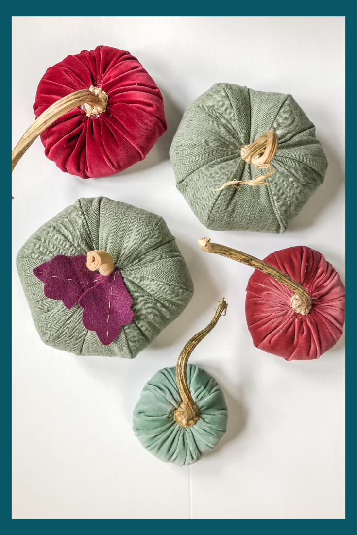 How to Make Plush Fabric Pumpkins Free PDF Pattern and Tutorial ...