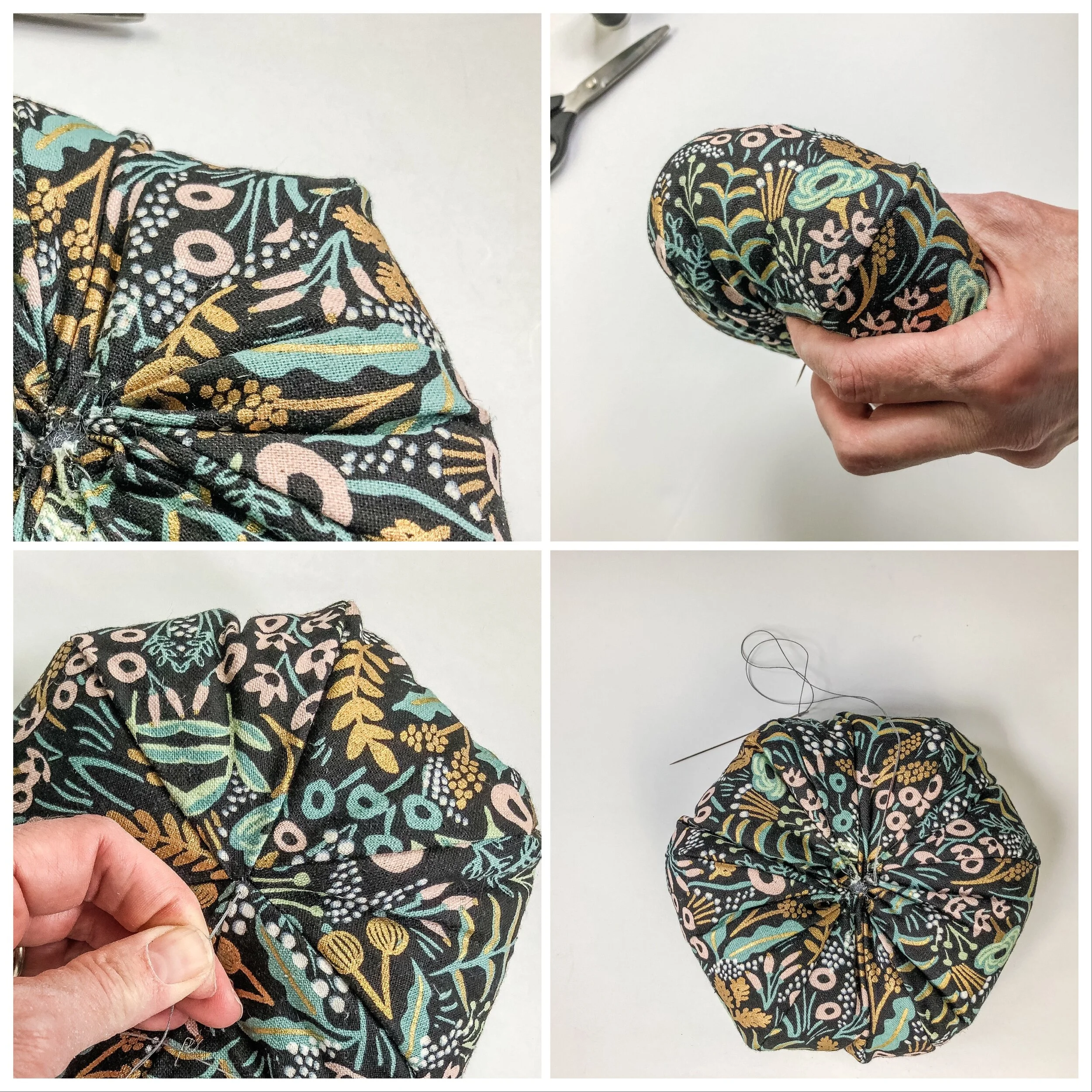 How to Make Plush Fabric Pumpkins Free PDF Pattern and Tutorial ...