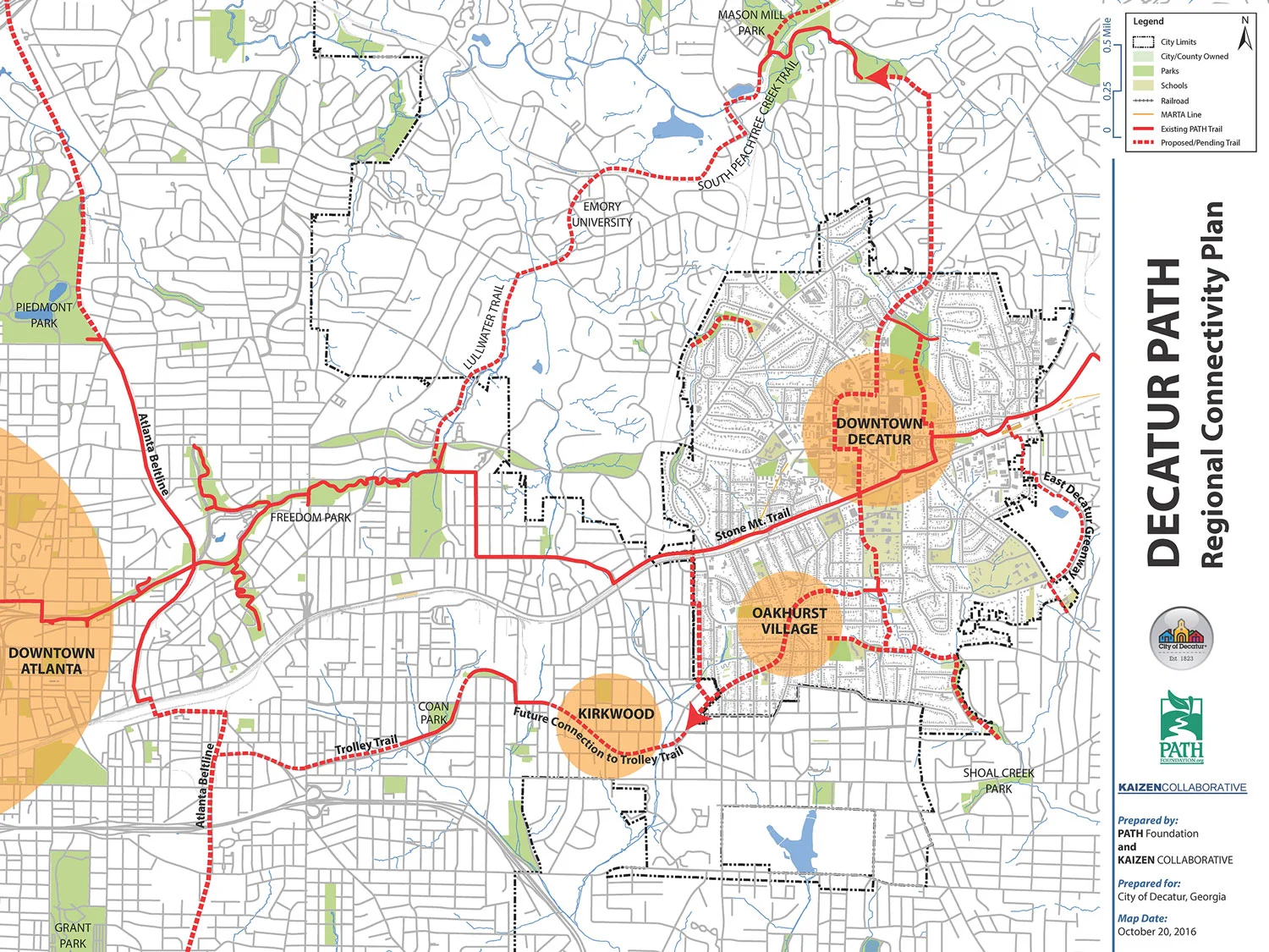 Map Of Decatur Ga Neighborhoods