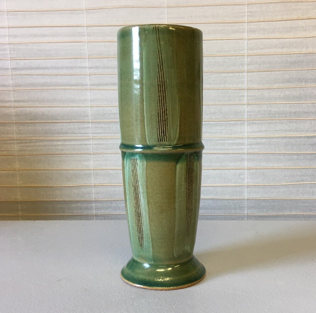 Medium Bamboo Vase — Grenadier Pottery