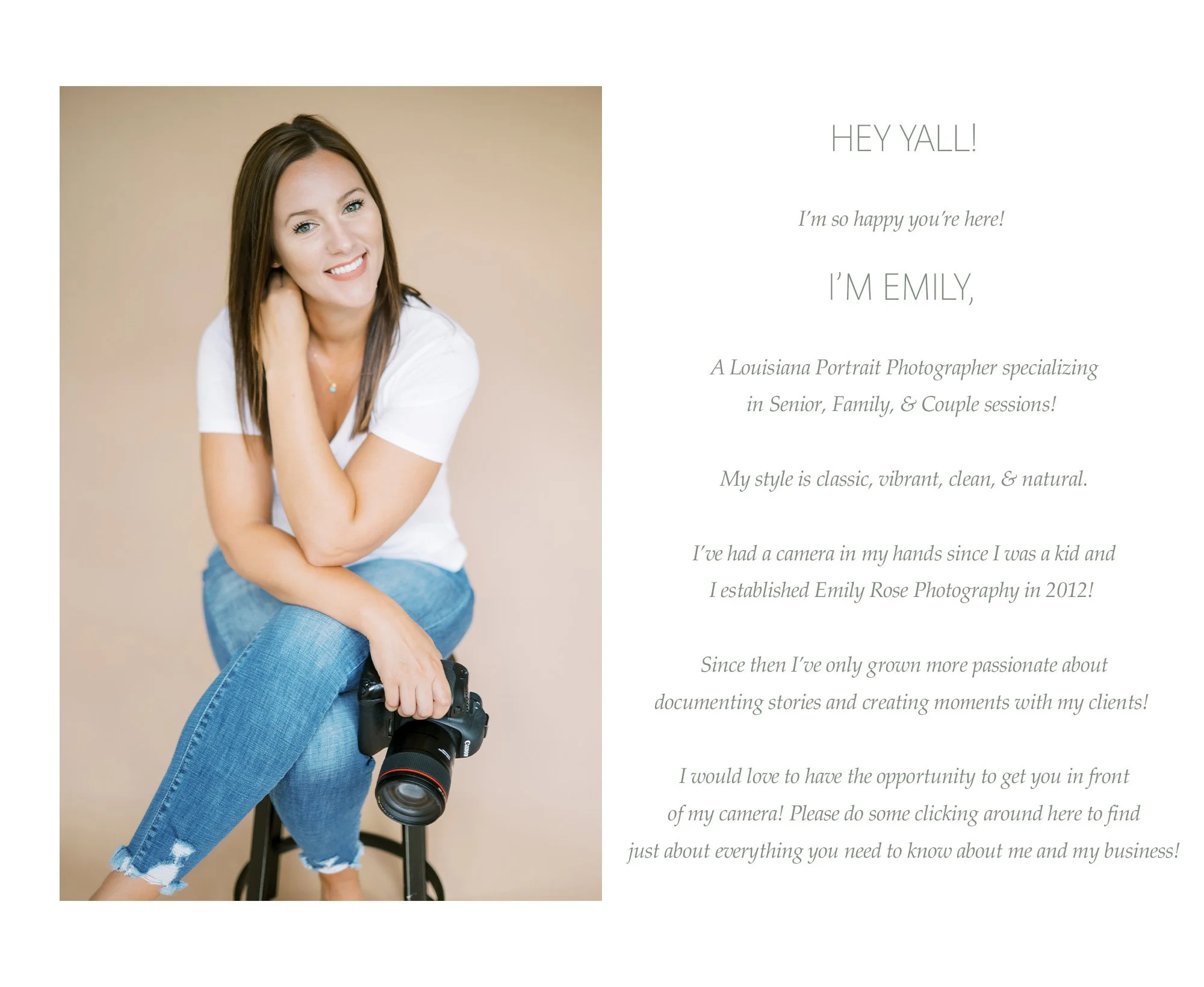 Louisiana Photographer | Emily Rose Photography