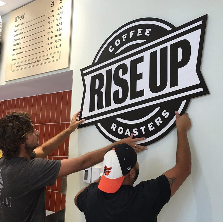 Rise Up Coffee Roasters — THE STUDIO OF JP FLEXNER | PHILADELPHIA, PA