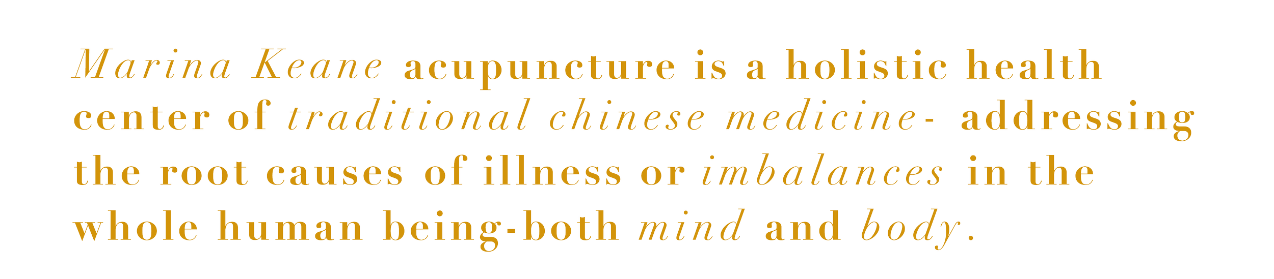 Holistic Acupuncture in San Francisco | Marina Keane Acupuncture ...