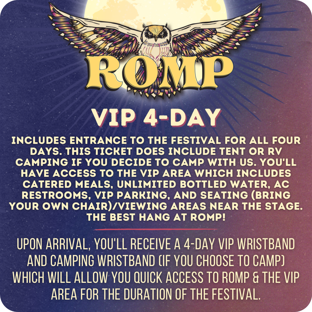 Tickets — ROMP Fest ~ Owensboro, KY