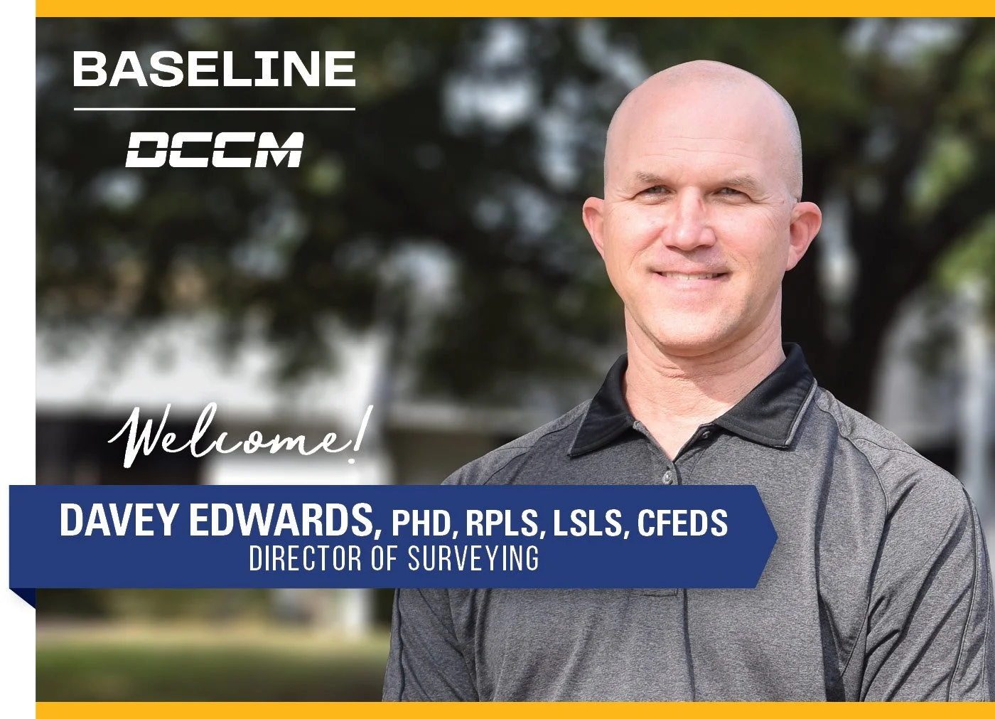 Baseline | DCCM welcomes William "Davey" Edwards - Baseline | DCCM