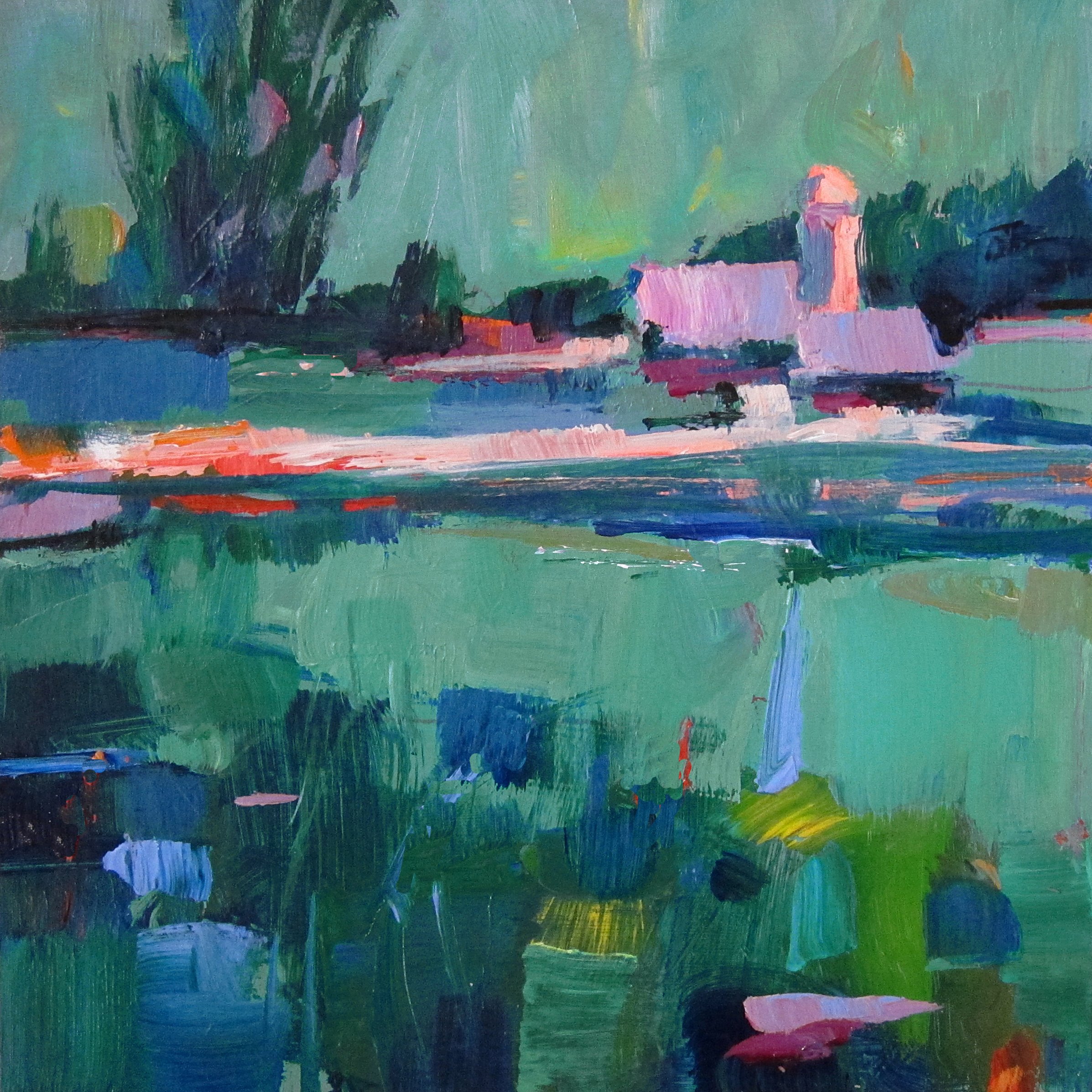 Cool Color Scheme Paintings