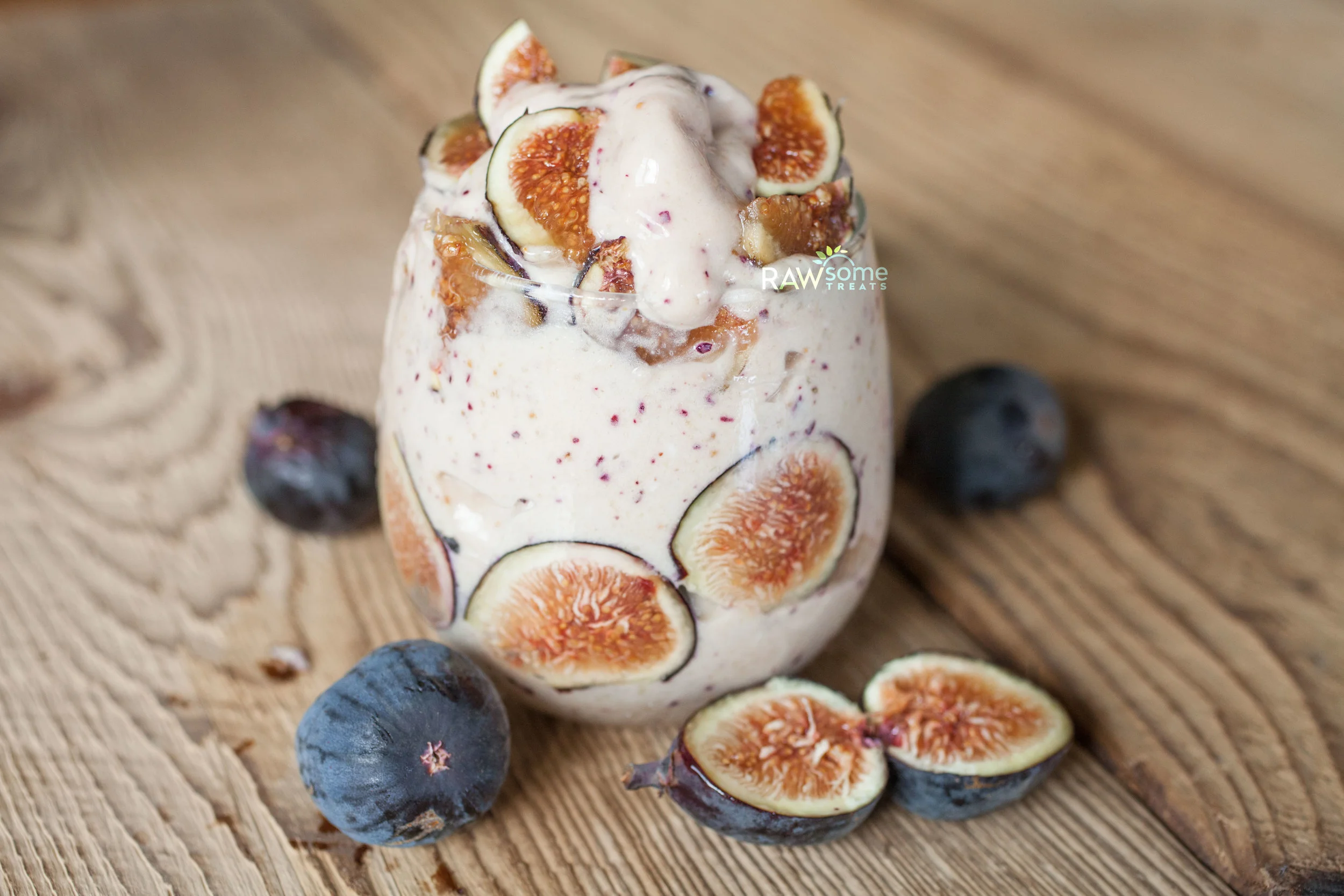 Banana Fig Nice Cream — Rawsome Treats