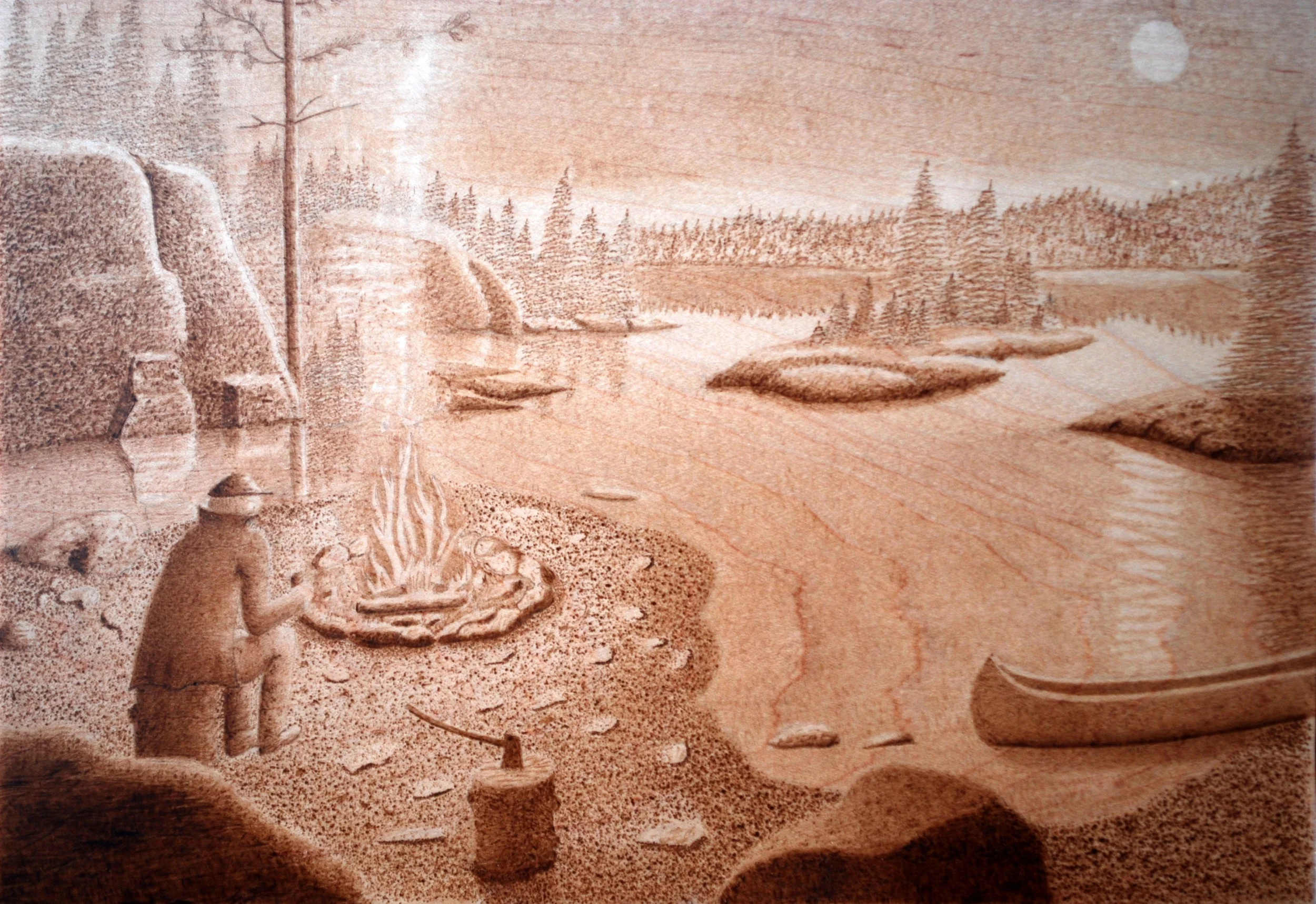 Penobscot Pyrographics