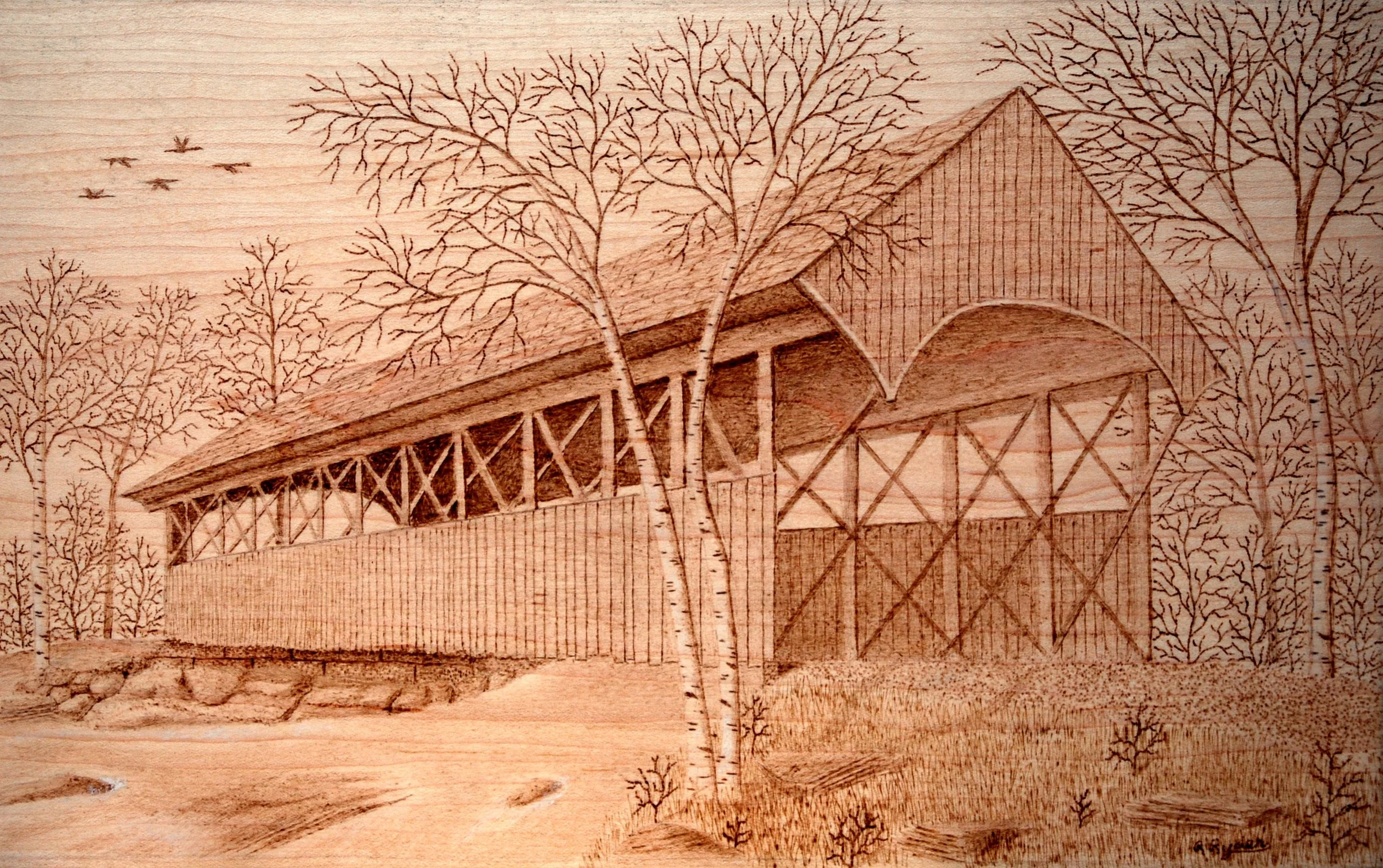 Penobscot Pyrographics