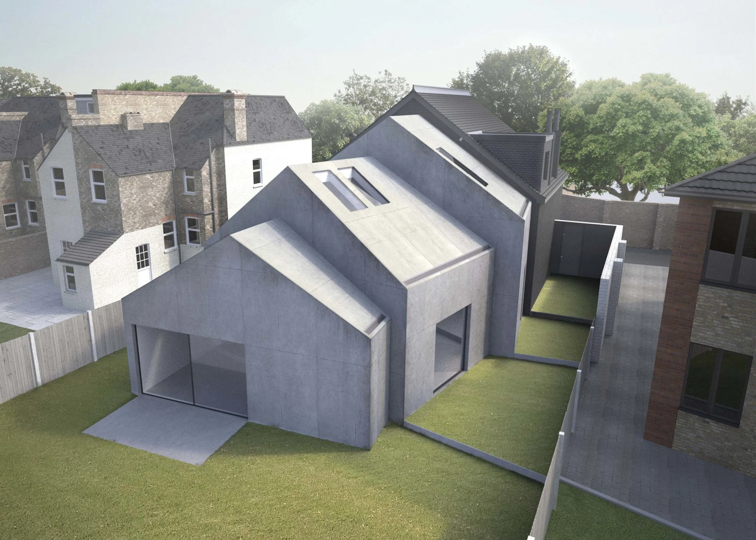 nesting house — bureau de change