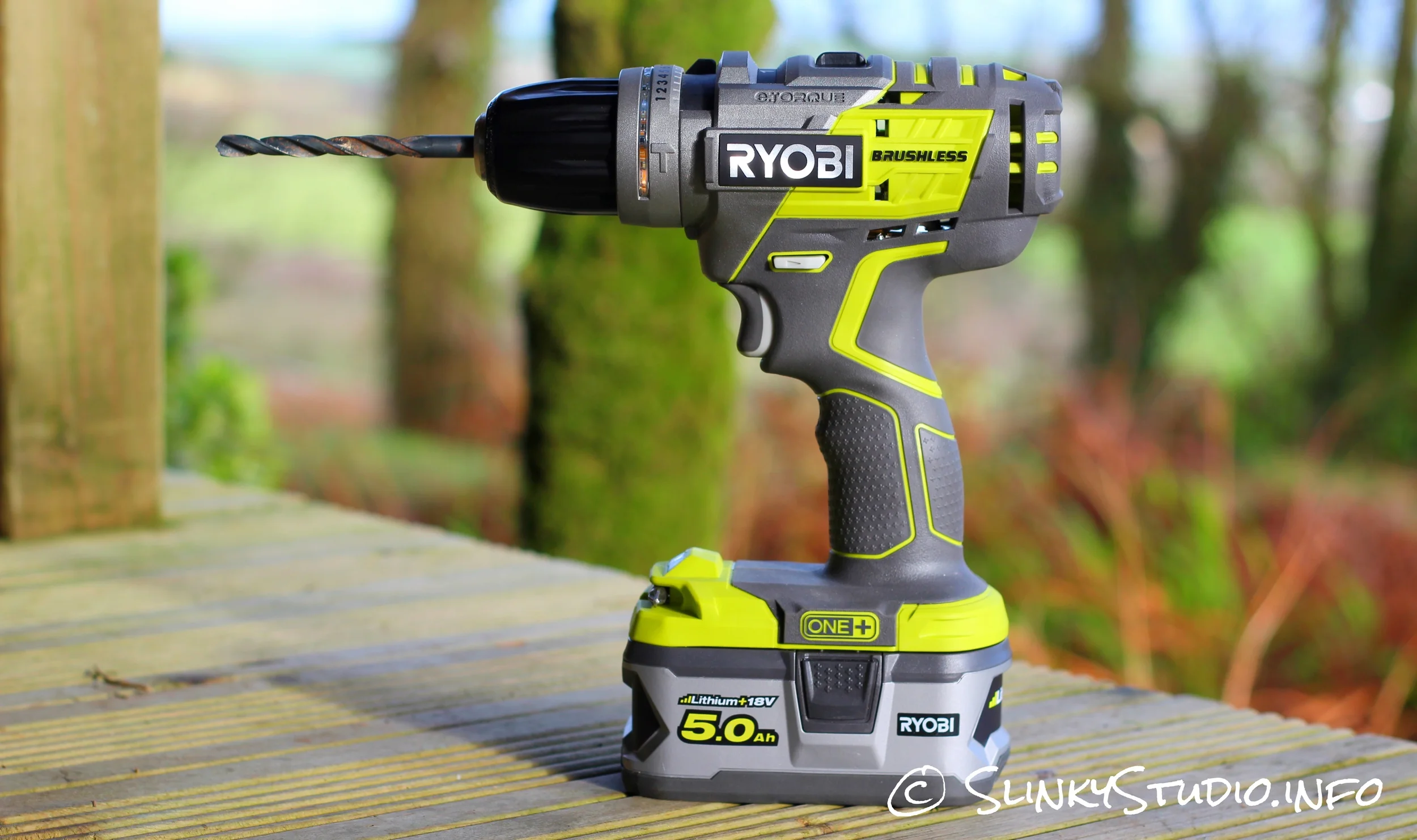 Ryobi 18V ONE+ Brushless Drill Review - Slinky Studio