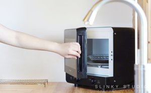 Hotpoint Curve Microwave Review: Cornering the kitchen - Slinky Studio