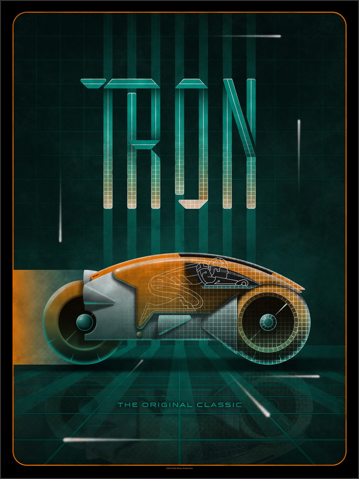 TRON: The Original Classic Poster — DKNG